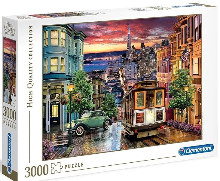 Clementoni - Puzzle 3000 San Franciosco