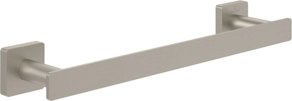 Villeroy & Boch Elements Striking - Držák ručníků, délka 35 cm, matný kartáčovaný nikl TVA15200900064