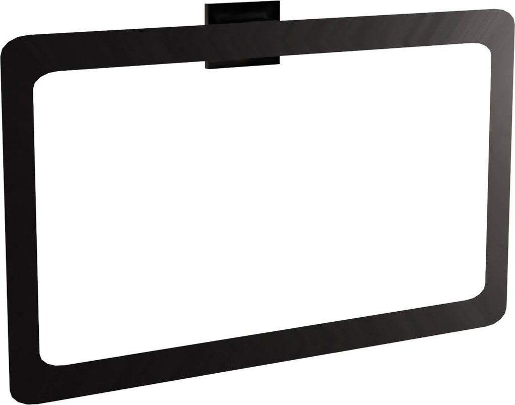 Rea Rea, Koupelnový věšák Ring 210 OSTE MATT BLACK, REA-88071