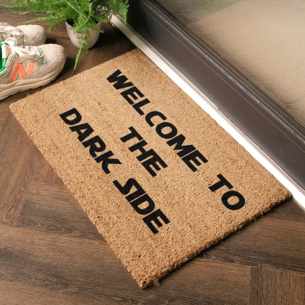 Rohožka z kokosového vlákna 40x60 cm Welcome to the Darkside – Artsy Doormats