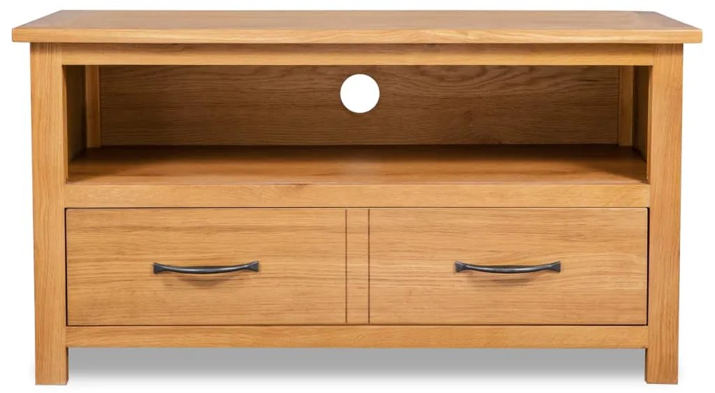 TV stolek 90 x 35 x 48 cm masivní dubové dřevo
