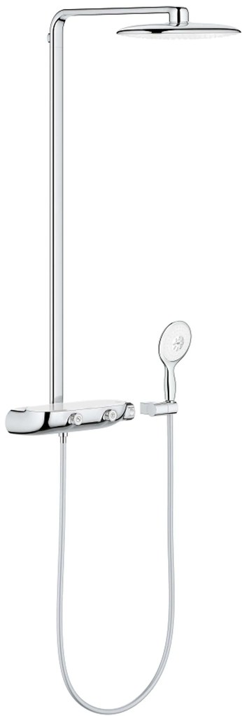 Grohe Rainshower SmartControl - Sprchový set Mono s termostatem, 36 cm, měsíční bílá 26361LS0