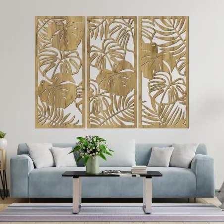 Tropické listy monstera a papraď | SENTOP HDF0533