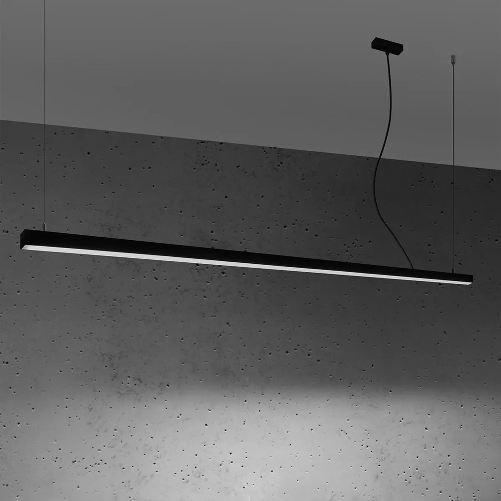 Závěsné LED svítidlo Pinne 200, 1x LED 50w, 4000k, b
