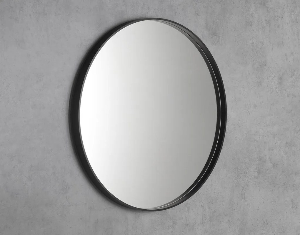 Sapho Sapho, NOTION kulaté zrcadlo v rámu, ø 70cm, zlatá mat, NT700G