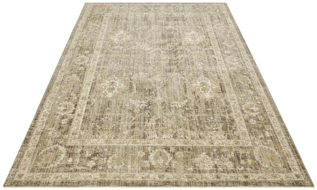 Nouristan - Hanse Home koberce Kusový koberec Cairo 105592 Luxor Black Cream – na ven i na doma - 240x340 cm