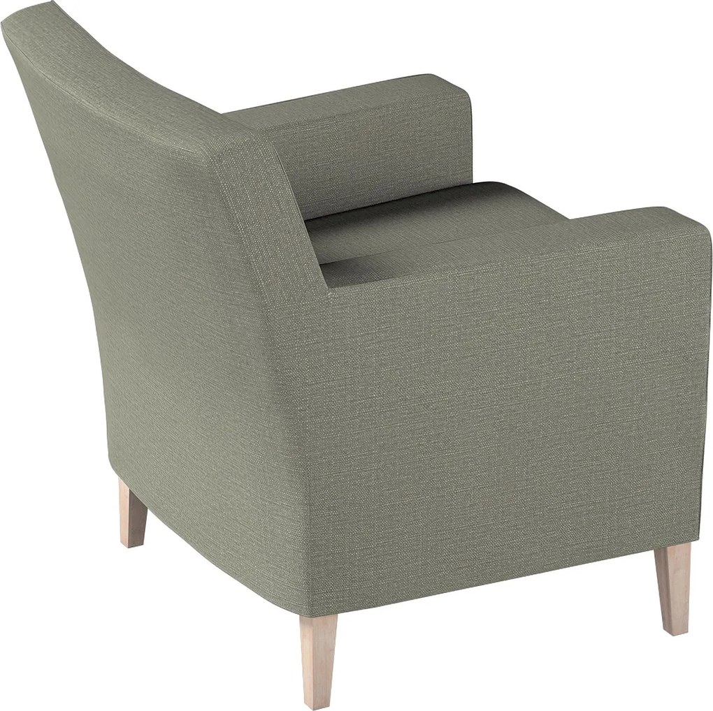 Potah na křeslo IKEA Karlstad barva šedá látka pletený vzor