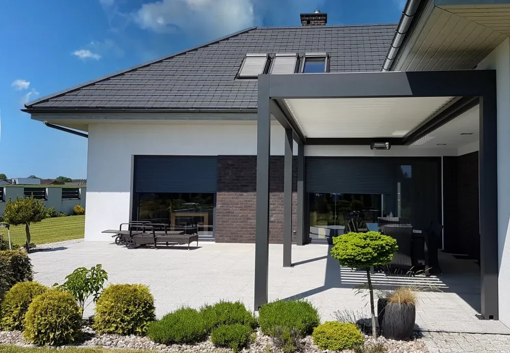 Bioklimatická pergola Sunbreaker 500 500 400 | BIANO