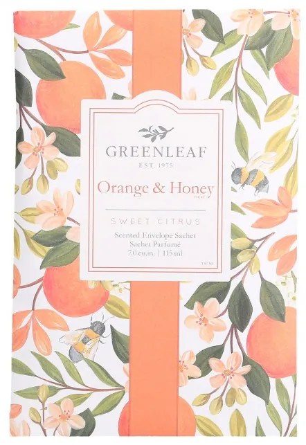 Greenleaf Orange & Honey Vonný sáček 115 ml