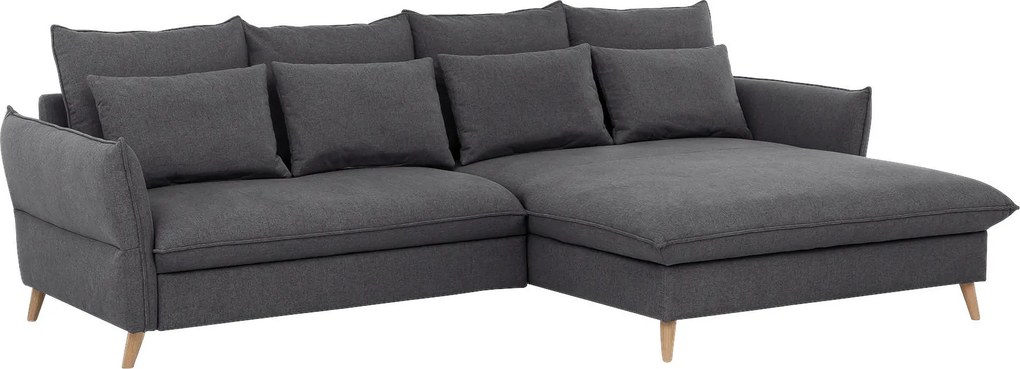 XXXLutz ROHOVÁ SEDAČKA, textil, šedá MID.YOU - Sedací soupravy - 000694006707