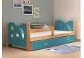 Dětská postel z masívu MIKOLAJ 160x80 cm