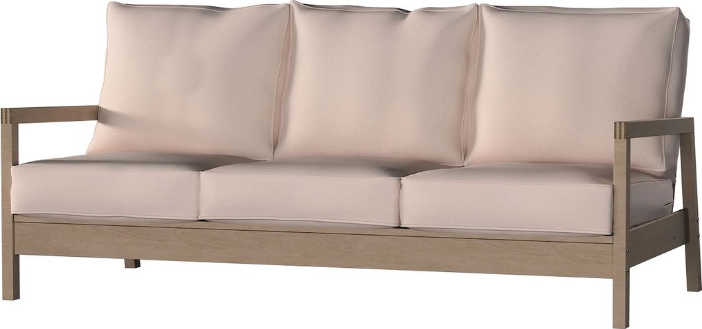 Potah na pohovku IKEA Lillberg 3-místná nerozkládací barva růžová látka pletený vzor