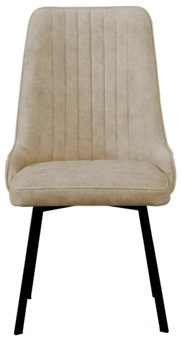 DOLMAR SEDAČKY Jídelní židle - KR-6, různé tkaniny a barvy na výběr Čalounění: šedá (Uttario Velvet 2977)