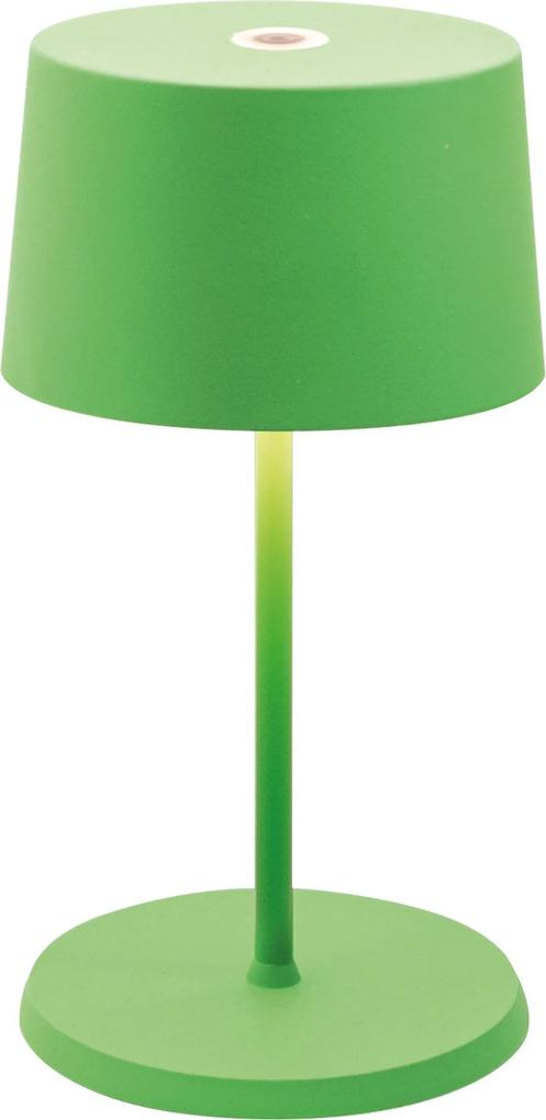 Bezdrátová lampa Olivia Mini 22 cm zelené jablko