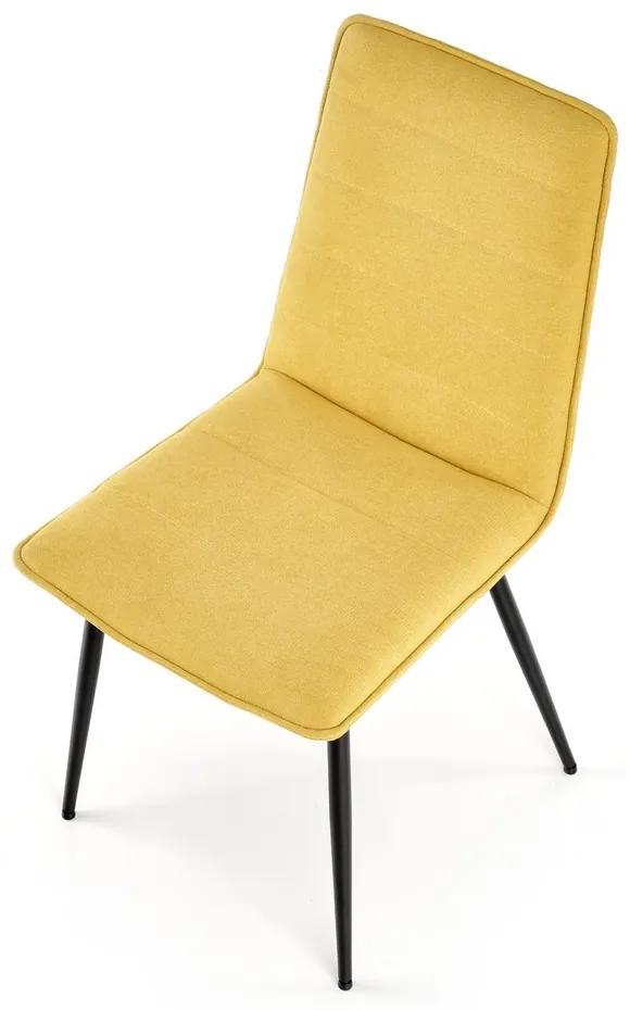 Jídelní židle Lanier, žlutá