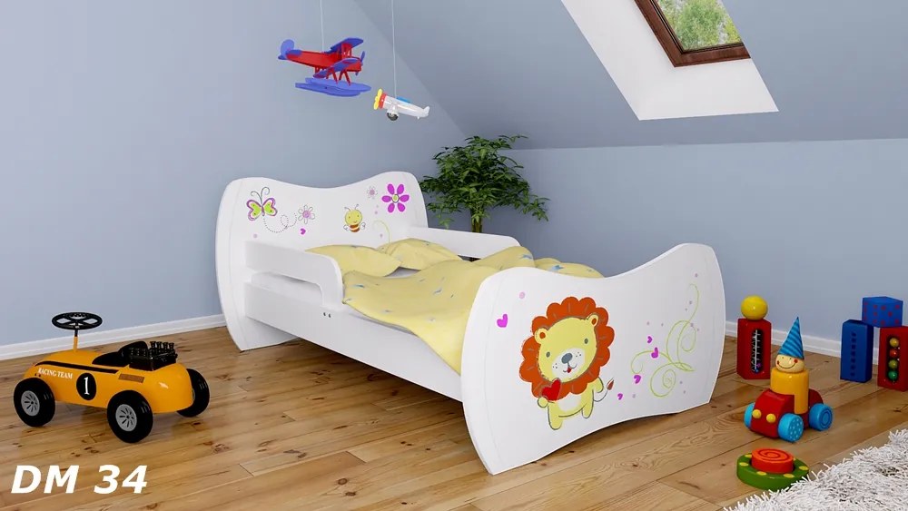 Dětská postel Dream vzor 34 160x80 cm