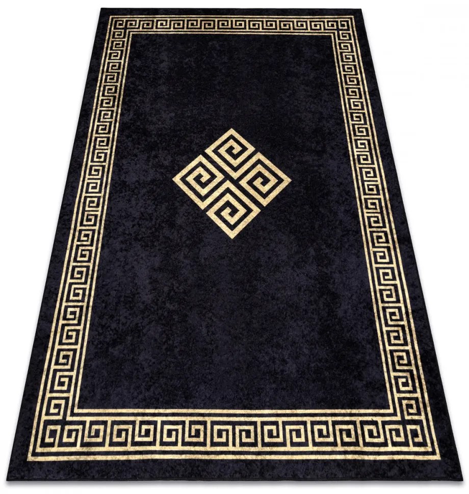 Kusový koberec Astre černozlatý 120x170cm