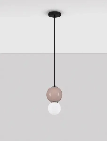Designový lustr Noesis 15 Kávová
