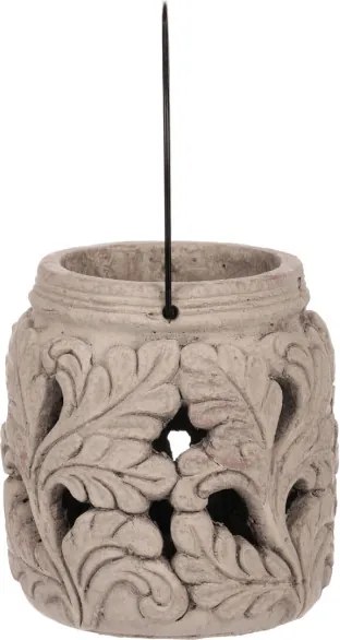 Betonová lucerna šedá FD6519
