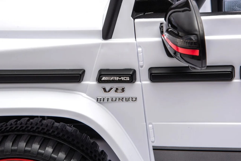 Ramiz Dětské vozidlo Mercedes G63 AMG LIFT, bílé