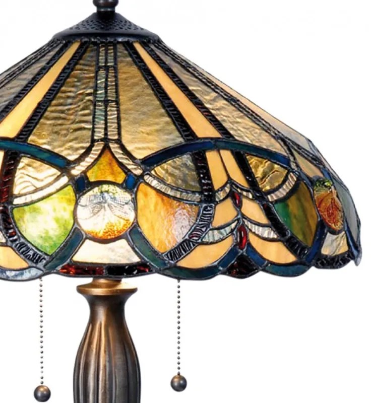 Stolní lampa Tiffany – 41x61 cm