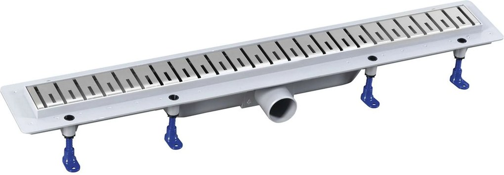 Polysan - Sprchový žlab 91 cm, s roštem, nerez 73741