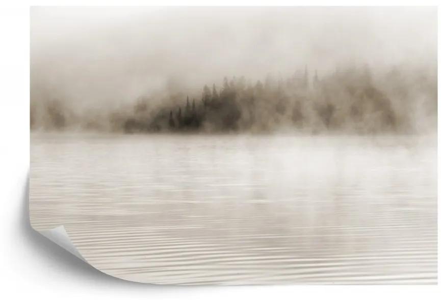 Fototapeta Mlha Na Vodě V Sepia Omyvatelný vlies 450x300