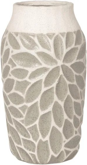 Váza 30,5 cm Broste ARNSTEIN - světle šedá