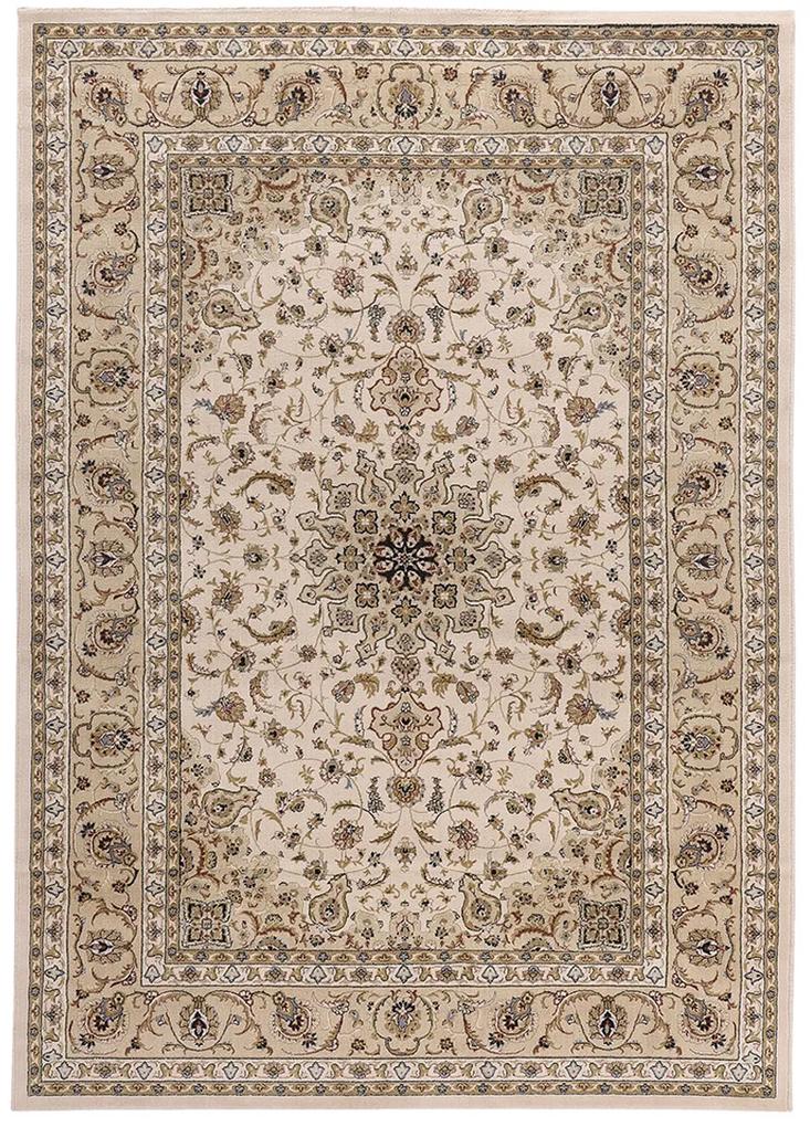 Koberce Breno Kusový koberec JENEEN 731/C78W, Béžová, Vícebarevné, 160 x 235 cm