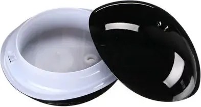 SIXTOL Stone černý lesk / Aroma difuzer / 500ml / 12 W
