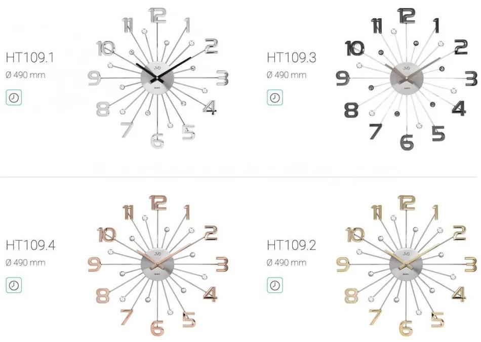 Nástěnné hodiny HT109.2 JVD 49cm
