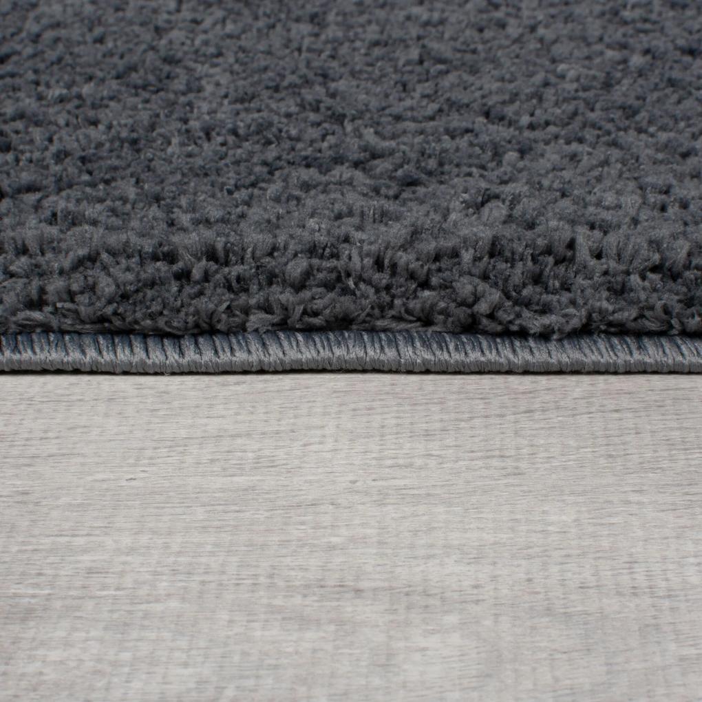 Flair Rugs koberce Kusový koberec Snuggle Grey kruh - 180x180 (průměr) kruh cm
