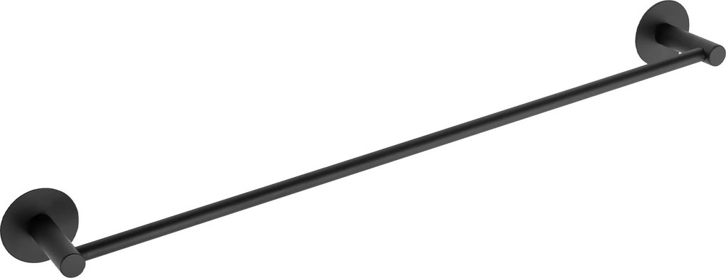 Tutumi Rea, koupelnový držák na ručníky 60cm 3M 322221A, černá matná, REA-77029