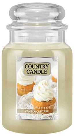 Country Candle Vonná Svíčka Vanilla Cupcake, 652 g