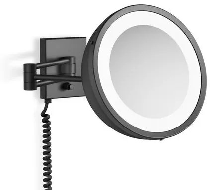 Decor Walther Nástěnné osvětlené kosmetické zrcadlo BS 25 PL černý mat
