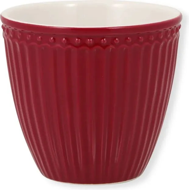 Šálek bez ouška Alice Latte Claret Red 300 ml Green Gate