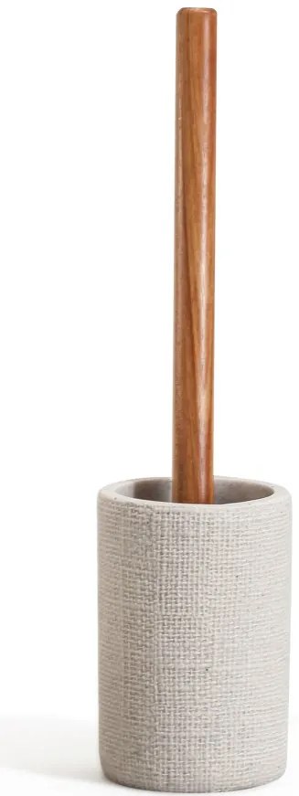 BISK Erga Craft, toaletní WC kartáč na postavení, taupe, ERG-08568