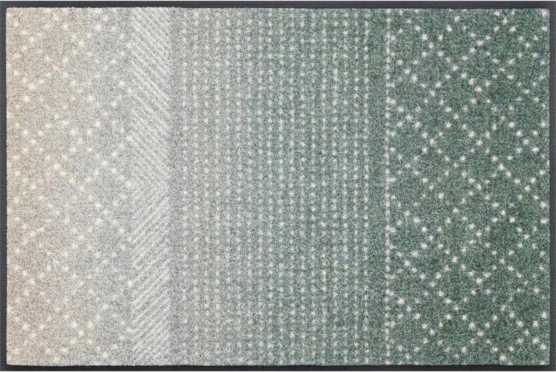 XXXLutz DVEŘNÍ ROHOŽKA, 50/75 cm šedá, zelená, béžová Esposa - Online Only koberce & rohožky - 004336068901