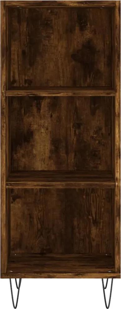 vidaXL Příborník 34,5 x 32,5 x 90 cm kompozitní dřevo [828729] Barva: Černá