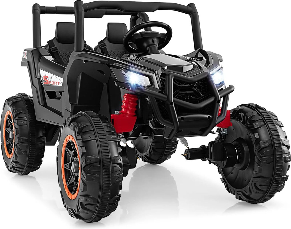 Costway 24 V Dětské elektrické auto s dálkovým ovládáním 2-Seater Elektrické