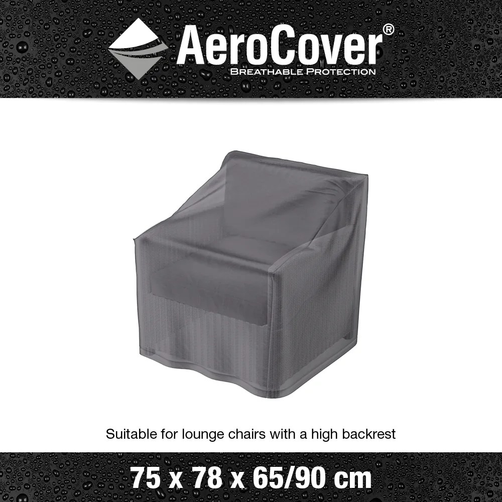 Obal na křeslo s vyšší opěrkou na záda 75x78x65/90 cm Aerocover