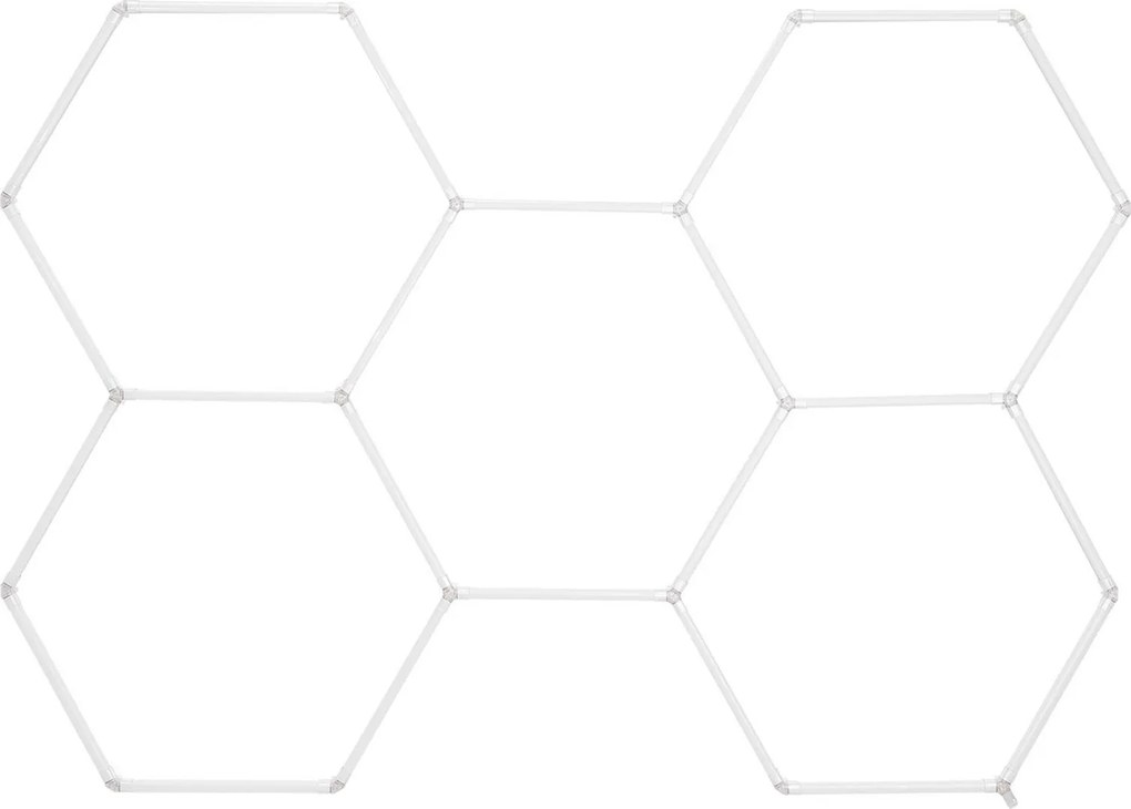Toolight Toolight, LED stropní svítidlo HEXAGON 5 modulů, JNH051-H, bílá, OSW-56243
