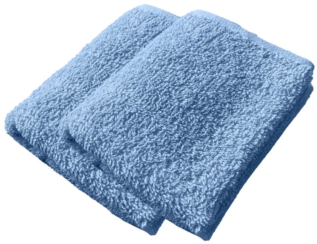 Froté ručník malý deluxe  modrý TiaHome