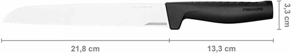 Fiskars Hard Edge Nůž na pečivo, 22cm 1054945