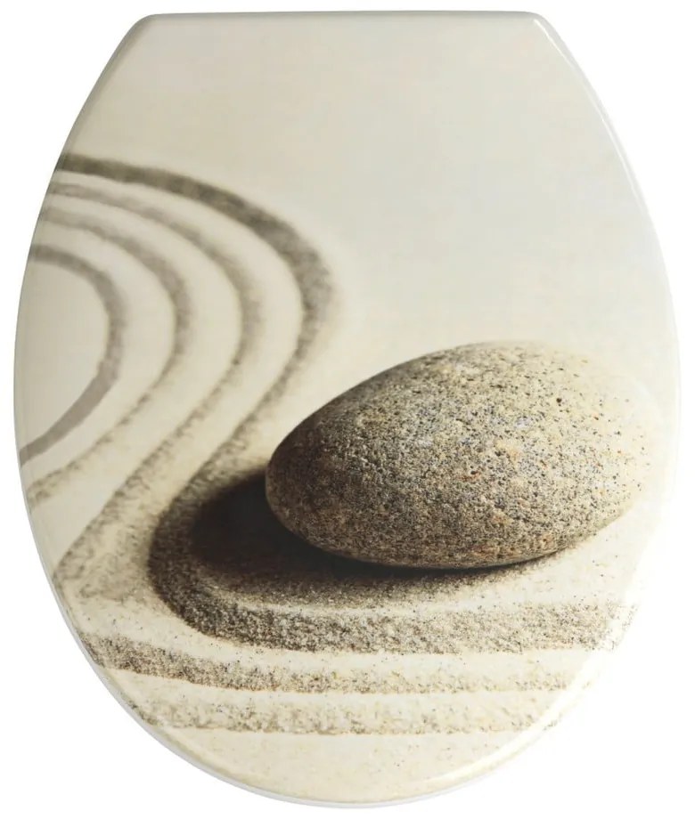 WC sedátko Wenko Sand And Stone, 45 x 37,5 cm