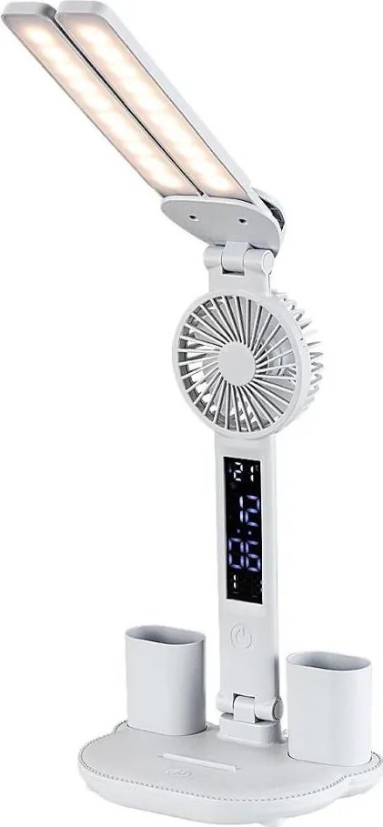 Rabalux 74030 - LED Stm stolní lampa s ventilátorem NOVILO LED/7W/5V