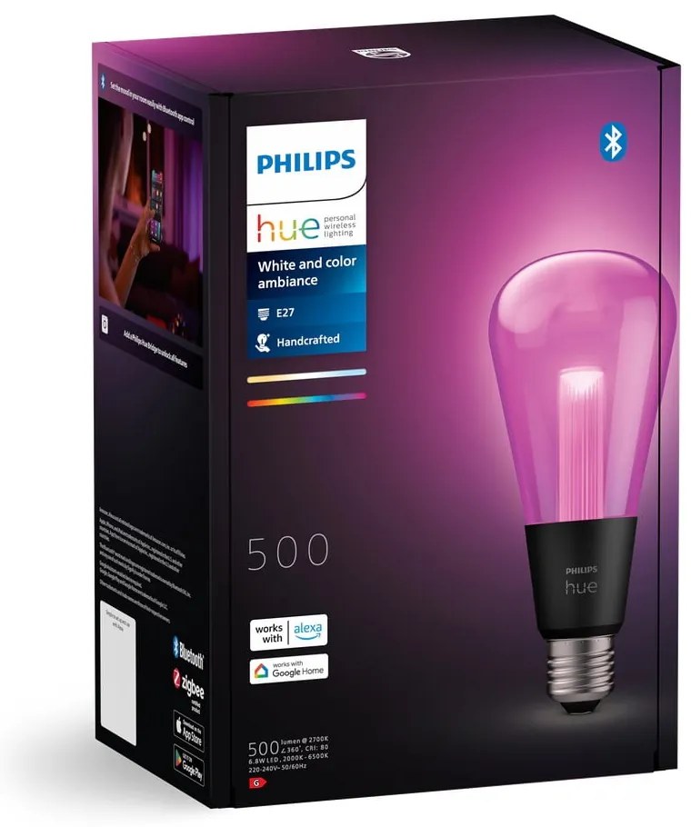 Smart žárovka E27, 7 W LG – Philips Hue