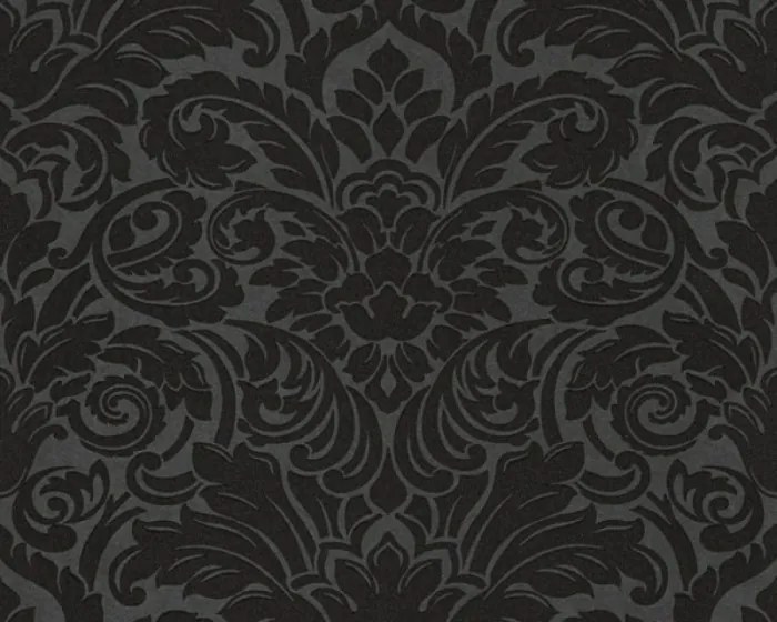 A.S. Création | 30545-5 tapety na zeď AP Luxury Wallpaper | 0,52 x 10,05 m | černá, metalická