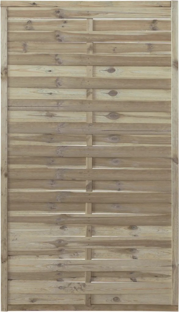 Stelmet Vyplétaný lamelový plot tlakově impregnovaný, KDI zelený, 100 x 180 cm