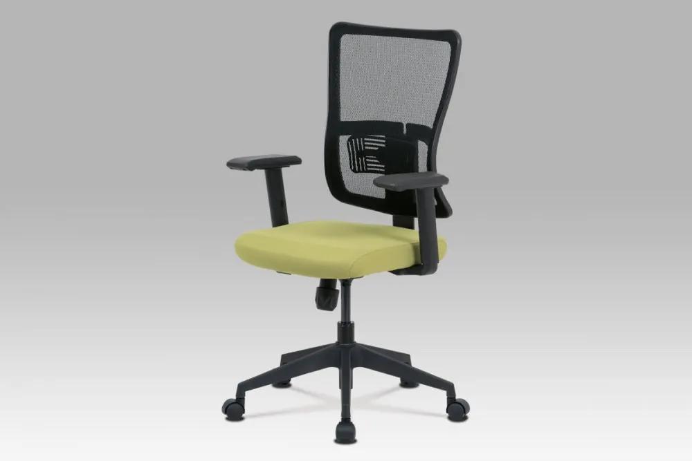 Kancelářská židle KA-M02 GRN zelená / černá Autronic | BIANO